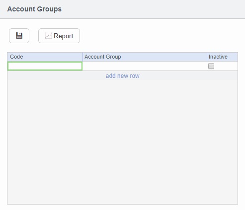 IMOS - Account Groups